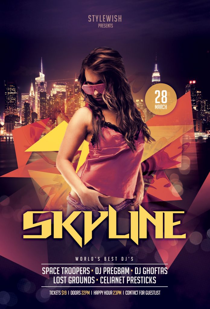 Sexy Flyer Templates in PSD • styleWish