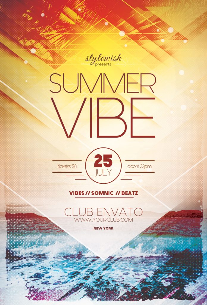 The best Summer Flyer Templates in PSD • styleWish