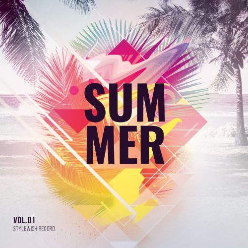 The best Summer CD Cover Templates in PSD • styleWish