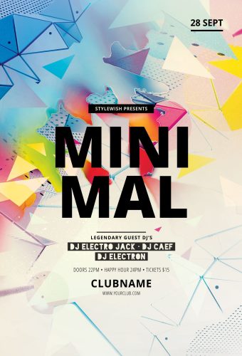 Minimal Flyer • styleWish