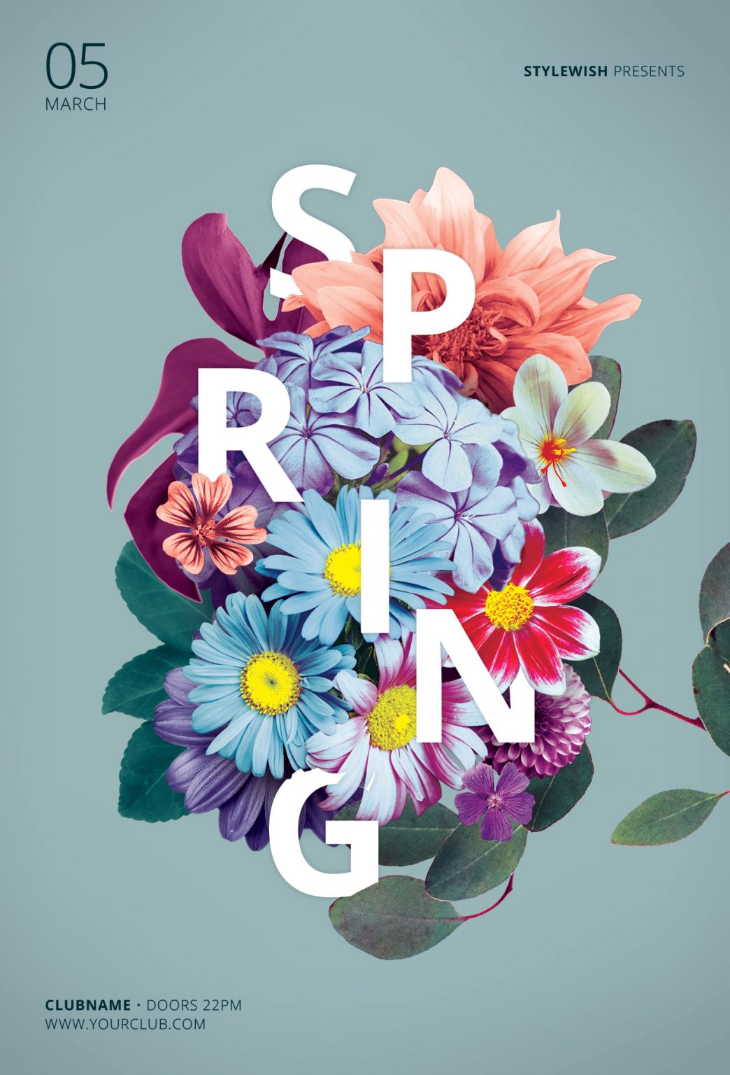 The best Spring Flyer Templates in PSD • styleWish