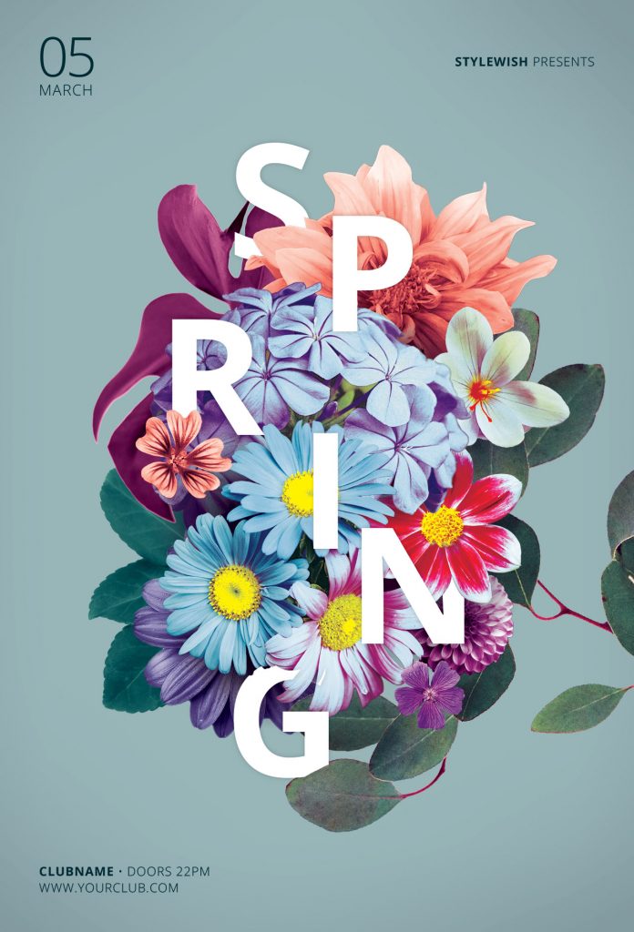 The best Spring Flyer Templates in PSD • styleWish