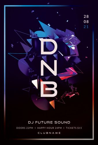 DNB Flyer • styleWish