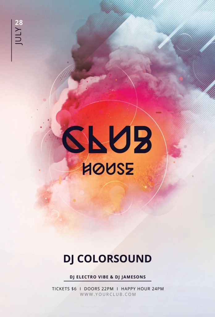Club Flyer Templates for Photoshop • styleWish