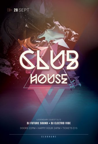 Club House Flyer • styleWish
