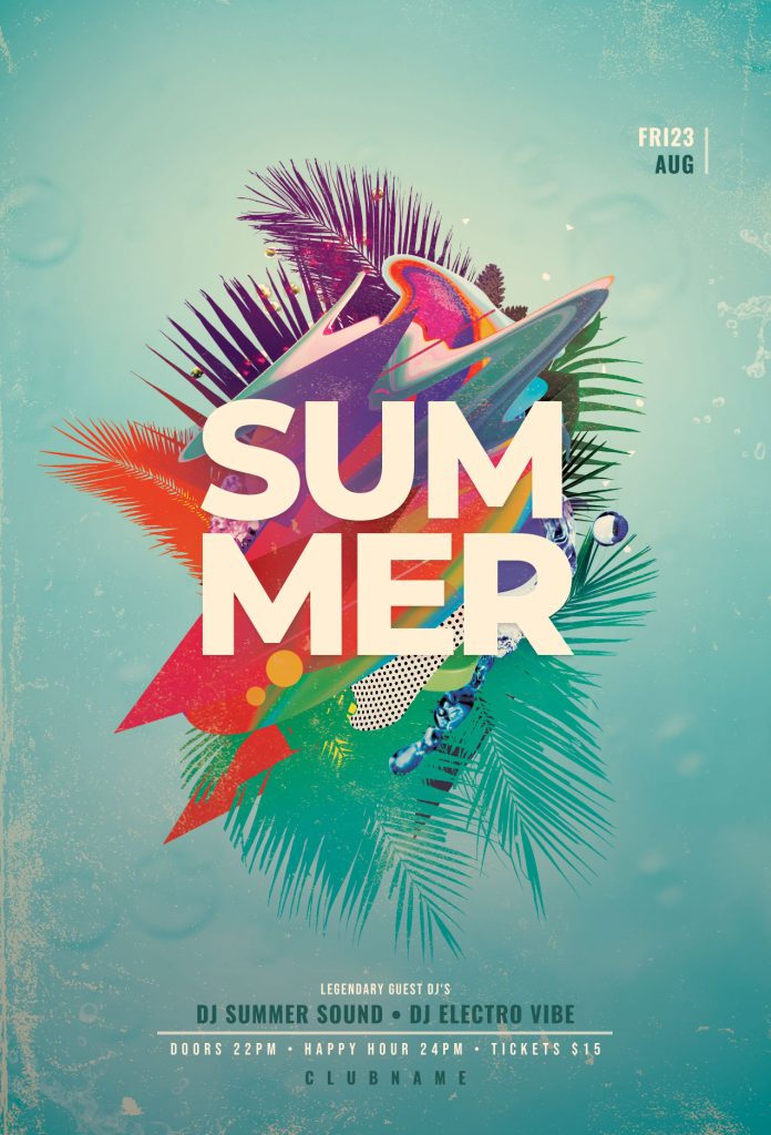 The best Summer Flyer Templates in PSD • styleWish